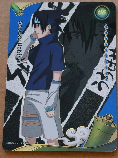 SASUKE UCHIHA NRSA-UR-002L3 English Naruto Kayou Card Heaven Scroll £3. ...