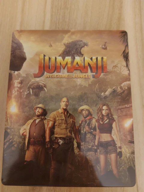 JUMANJI WELCOME TO The Jungle Blu Ray Steelbook £9.03 - PicClick UK