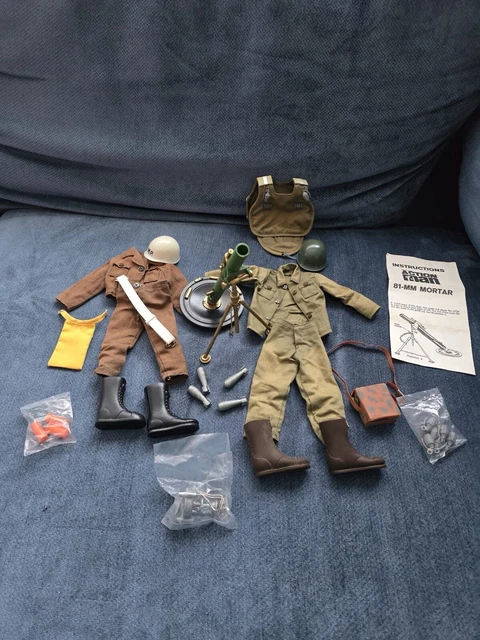 VINTAGE ACTION MAN 40th Anniversary Infantry Support Weapons & MP ...