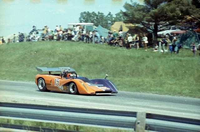WILLIAM WONDER #15 McLaren M8C - 1972 Can-Am Mosport - Vintage Race ...