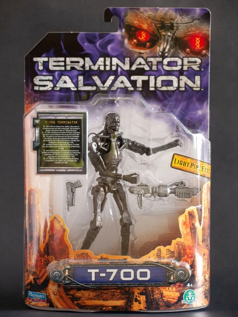 FIGURA TERMINATOR: SALVATION T-700 TERMINATOR 4" Playmates 2009 Nueva ...
