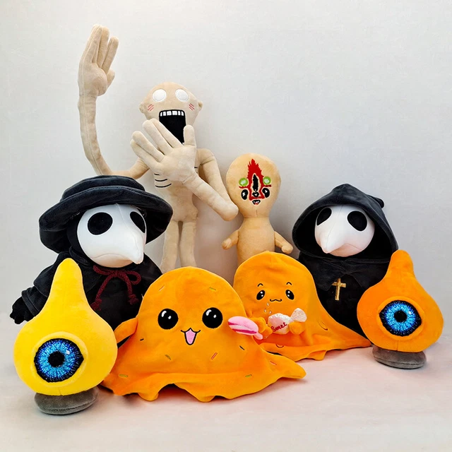 UK PLAGUE DOCTOR Plush Doll Scp Foundation Scp-999 Scp-049 Scp-131 Kids ...