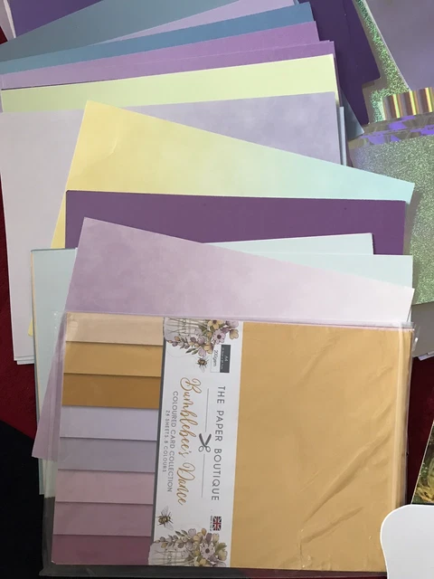 A4 CARD, Job Lot Over 1.5Kgs - Paper Boutique, Hunkydory Etc £8.00 ...