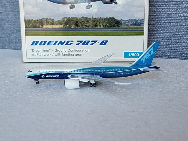 HERPA WINGS BOEING Flotte 787-8 Dreamliner Ground Configuration 513449 ...