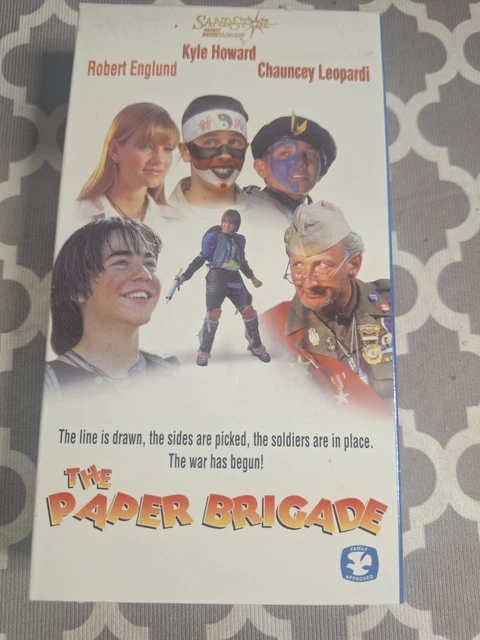 VINTAGE THE PAPER BRIGADE VHS Feature Films for Families Free Shipping ...