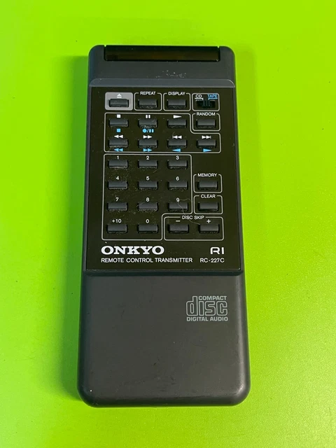 ONKYO RC-227C REMOTE CONTROL for DX-C106 DX-C110 DX-C206 EUR 11,21 ...