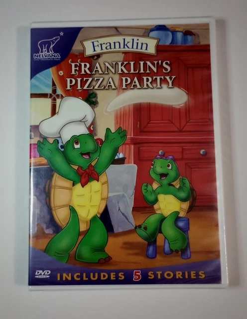 FRANKLIN THE TURTLE Franklin’s Pizza Party DVD New Sealed OOP Includes ...