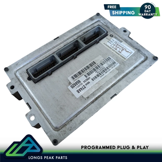 2001 DODGE RAM 5.9L VIN PROGRAMMED ECU PCM Engine Control Module ...