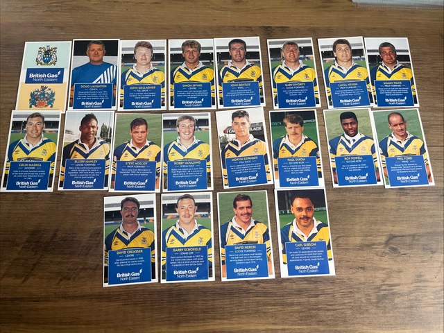 RARE LEEDS RUGBY League Football Club Trade Cards - Full Set Of 20 ...