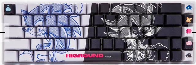 SONIC X HIGROUND Adventure 68 Keycap set - 65% Size New £100.00 ...