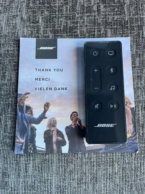 BOSE SMART SOUNDBAR 300/600/Ultra Remote Control !! Genuine Brand New ...