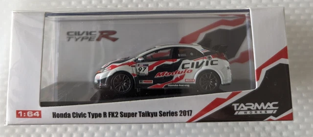 TARMAC WORKS 1:64 Honda Civic Type R FK2 Super Taikyu Series 2017 ...