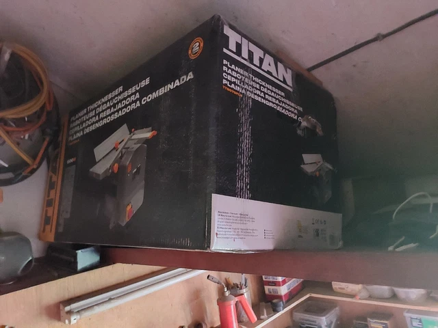 TITAN TTB579PLN 204MM Electric Planer Thicknesser 230V £136.00 ...