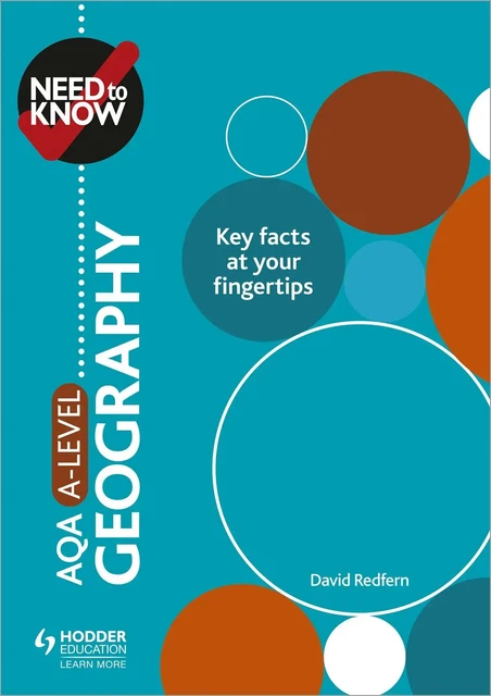 NEED TO KNOW: AQA A-level Geography | David Redfern | Englisch ...