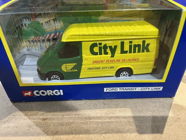 CORGI FORD TRANSIT Mk3 City Link Scale Model Delivery Van In Original ...