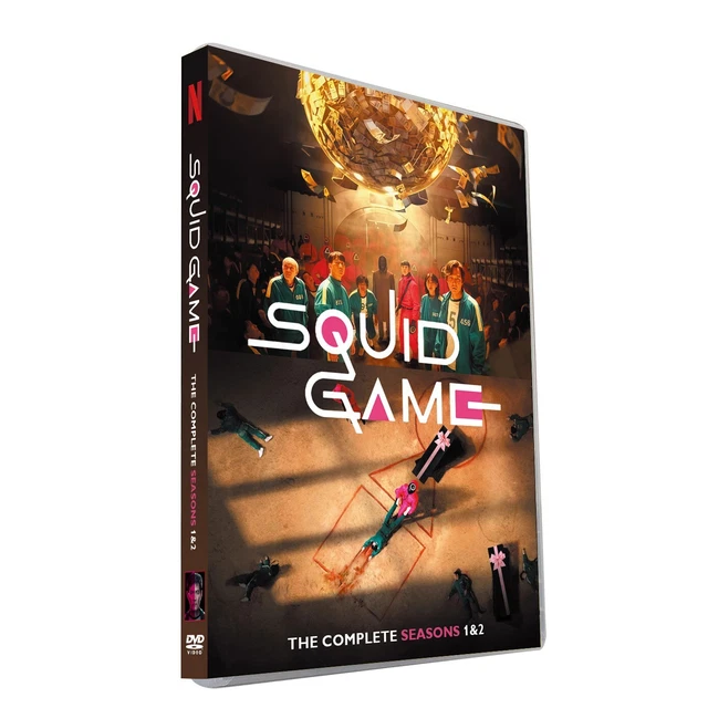 SQUID GAME SEASON 1-2 (DVD 6-Disc) New Sealed £15.97 - PicClick UK