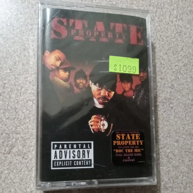 STATE PROPERTY HIP Hop Rap Cassette Tape SEALED Beanie Sigel Roc A ...