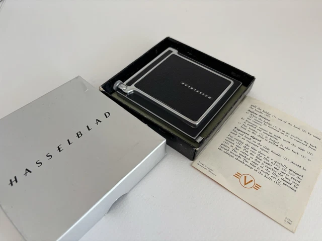 HASSELBLAD 41017 ADAPTER back for cut film holder in original box OVP ...