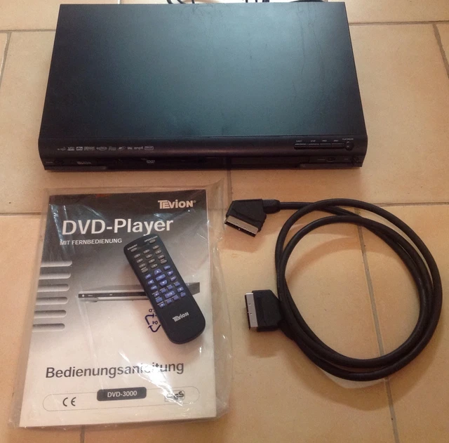 TEVION DVD-3000 DVD-PLAYER inkl. Fernbedienung, Bedienungsanleitung ...