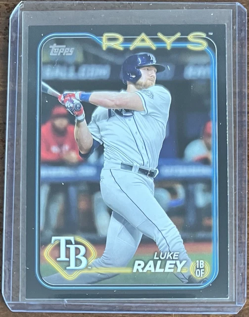 2024 TOPPS SERIES 1 Luke Raley NERO/73 Raggi Tampa Bay EUR 22,57 ...