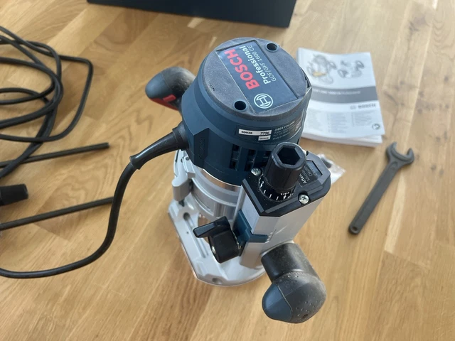 BOSCH PROFESSIONAL GOF/GKF 1600 CE Oberfräse im Set mit LBOXX und ...