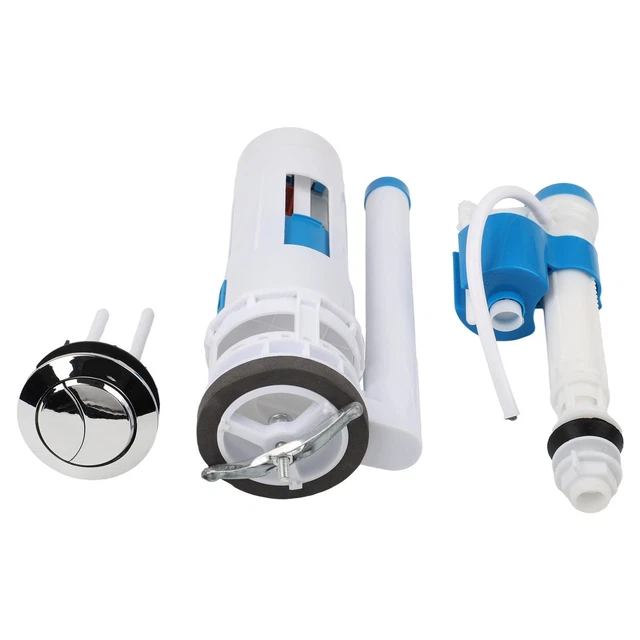 SIMPLE INSTALL DUAL Flush Toilet Flush Push Button Replacement System ...