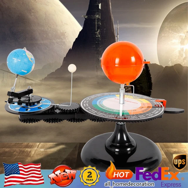 SOLAR SYSTEM MODEL Kit Educational Motorized Science Planets Astronomy ...