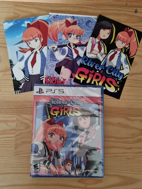 RIVER CITY GIRLS PS5 Playstation 5 + Kyoko Collectible Postcards £69.99 ...