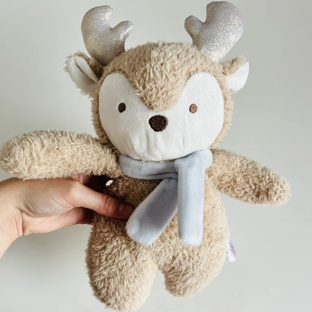 PRIMARK CARES REINDEER Plush Baby Comforter Teddy Bear Soft Toy ...