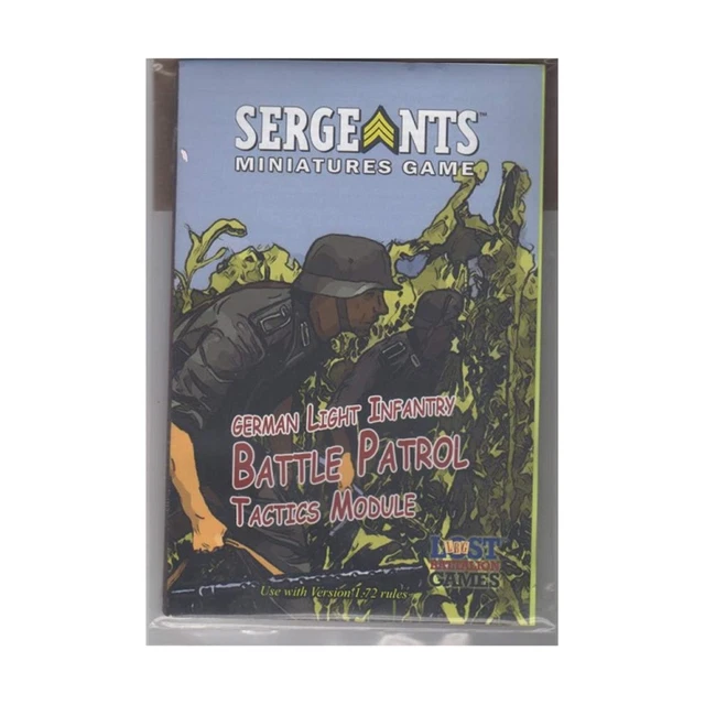 LOST BATTALION SERGEANTS Germans Light Infantry - Battle Patrol Bag EX ...