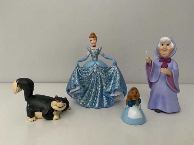 DISNEY CINDERELLA LUCIFER Fairy Godmother Suzy Mini Mouse Blue Dress ...