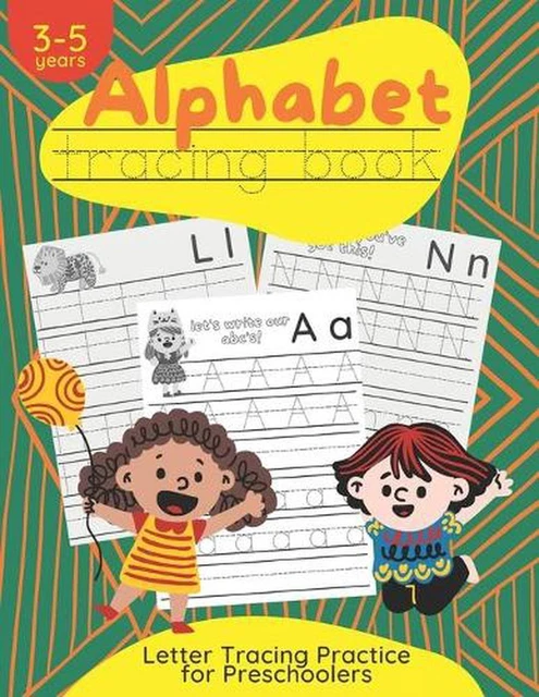 ALPHABET TRACING BOOK: ABC Tracing Book for Preschool by Paige Hazel ...
