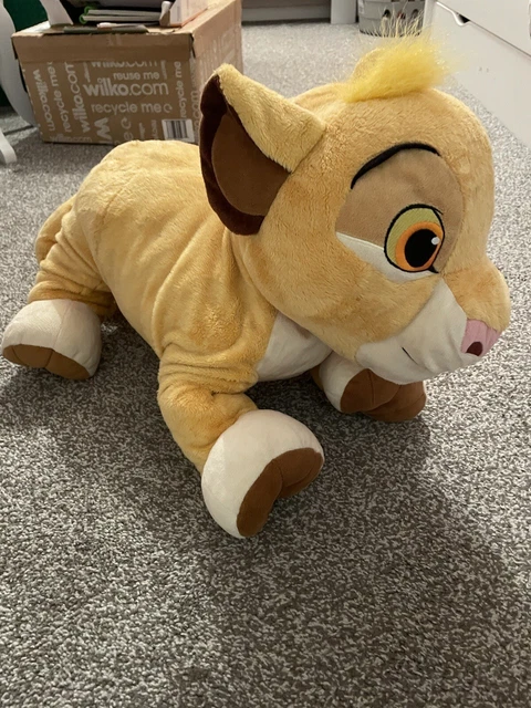 LARGE SIMBA CUDDLY Soft Toy From The Disney Store Lion King Character £ ...