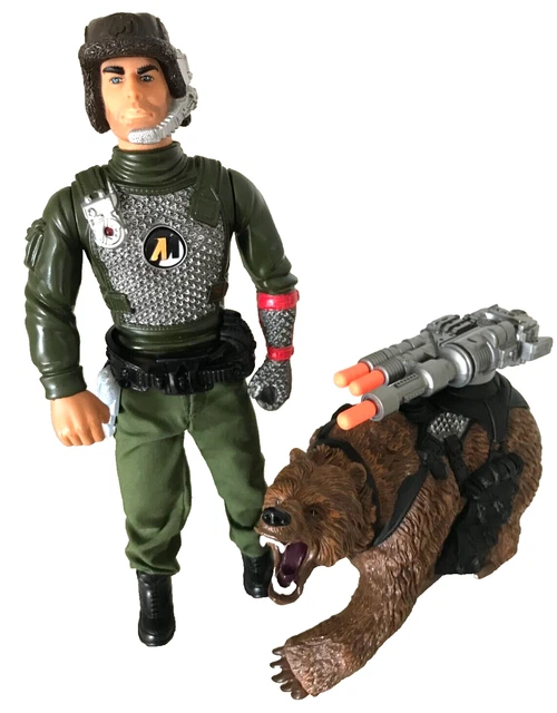 ACTION MAN OURS figurine MISSION GRIZZLI Action Figure bear TEST OK EUR ...