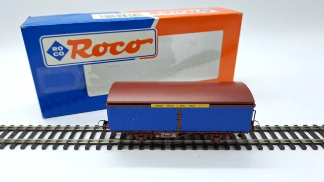 ROCO 1:87 H0 46220 - Schiebeplanenwagen der NS in OVP EUR 17,90 ...