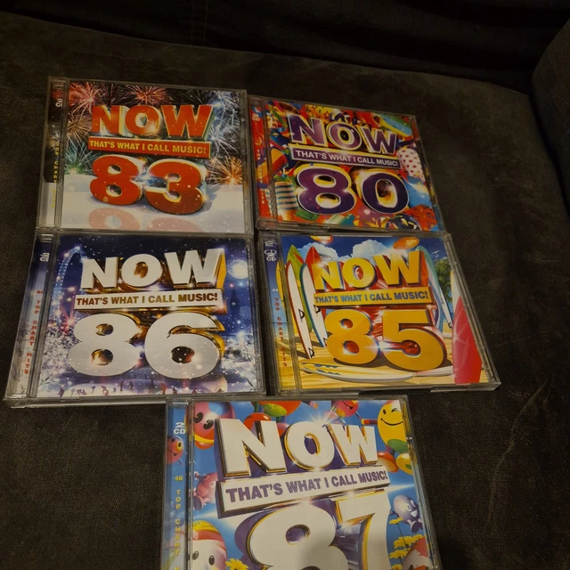 NOW THAT’S WHAT I Call Music CD Bundle # 80 83 85 86 87 £6.96 - PicClick UK