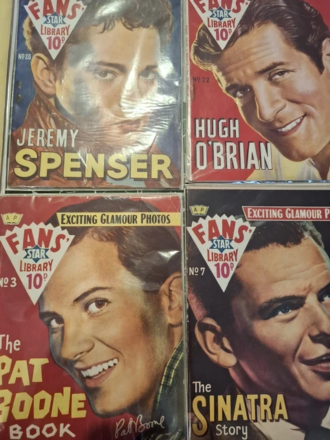 22 X FANS Star Library Magazines Vintage 1950s 60s Hollywood Movies ...