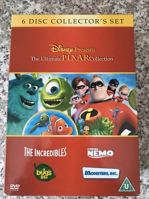 THE INCREDIBLES/MONSTERS, INC. / A Bug's Life / Finding Nemo (Box Set ...