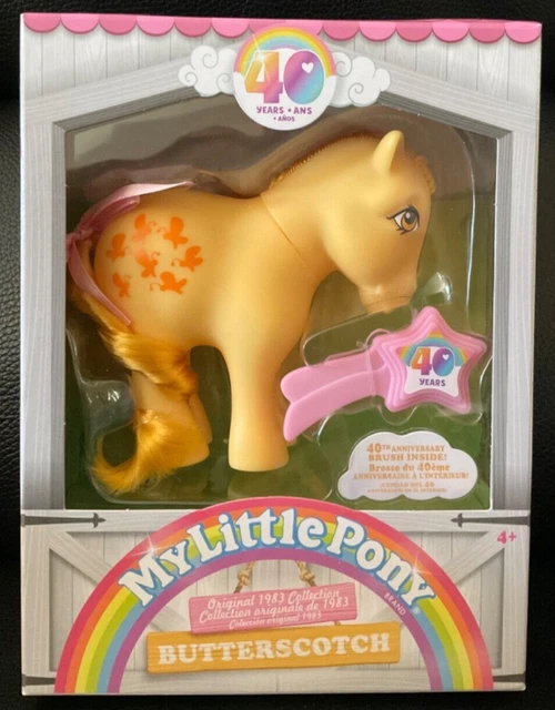 MY LITTLE PONY Butterscotch 40th Anniversary G1 Reissue Classic Pony ...