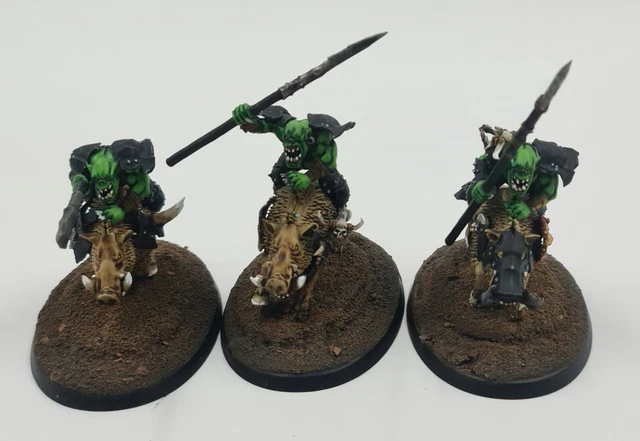 ORC BOAR BOYS Conversion Gore Gruntas Orruk Warclans Warhammer Age of ...