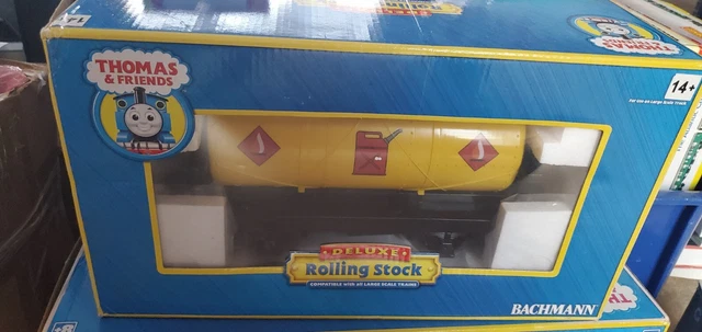 BACHMANN THOMAS & Friends 98004 Sodor Fuel Tank Tanker Deluxe G Gauge £ ...
