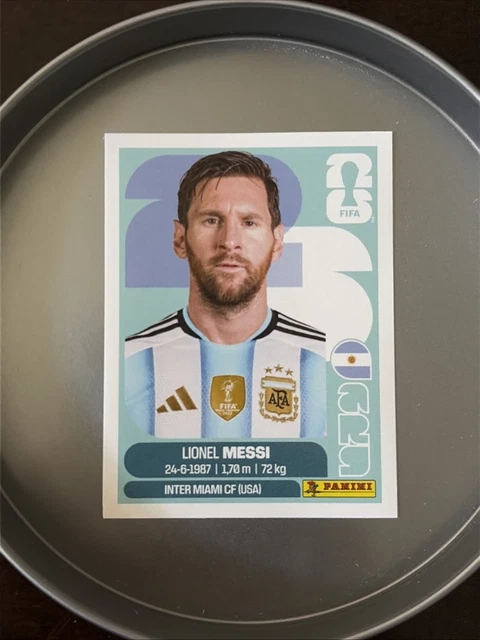 PANINI FIFA WORLD Cup 2026 Lionel Messi Argentina ARG 17 Player ...