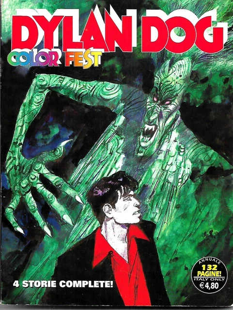 DYLAN DOG COLOR Fest n° 3 Nemici Fiaba Sposa Buio: ottimo+++/quasi pari ...