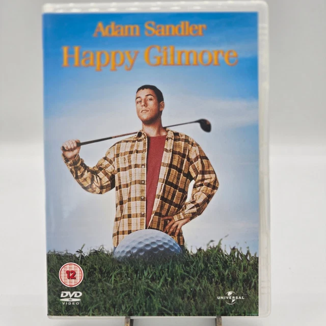 HAPPY GILMORE DVD Adam Sandler Comedy Film PAL Region 2 Bonus Material ...
