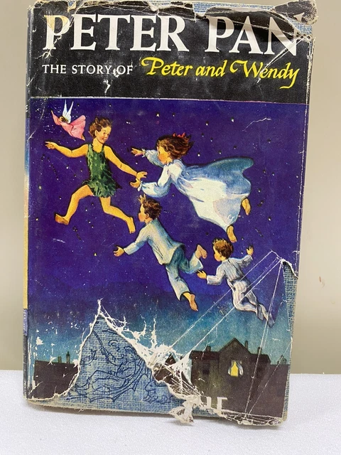 PETER PAN THE Story of Peter and Wendy J.M. Barrie Antique Book 1911 ...