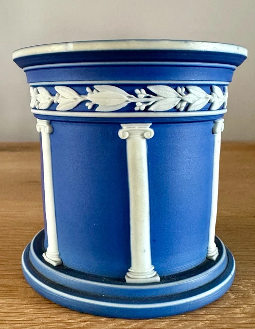 RARE ANTIQUE GEORGIAN Wedgwood Blue Jasper Pyrophorus Vase c1813 Early ...