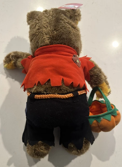 DISNEY WINNIE THE Pooh Plush Stuffed Animal Werewolf Costume Halloween ...