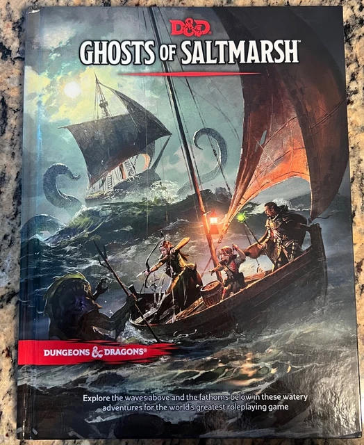 D&D 5E GHOSTS of Saltmarsh - Dungeons & Dragons 5th edition $60.00 ...