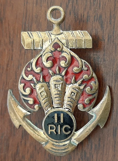 INSIGNE INDOCHINE 11° RIC Régiment Infanterie Coloniale Drago O.M.ORIGINAL émail EUR 34,19 ...