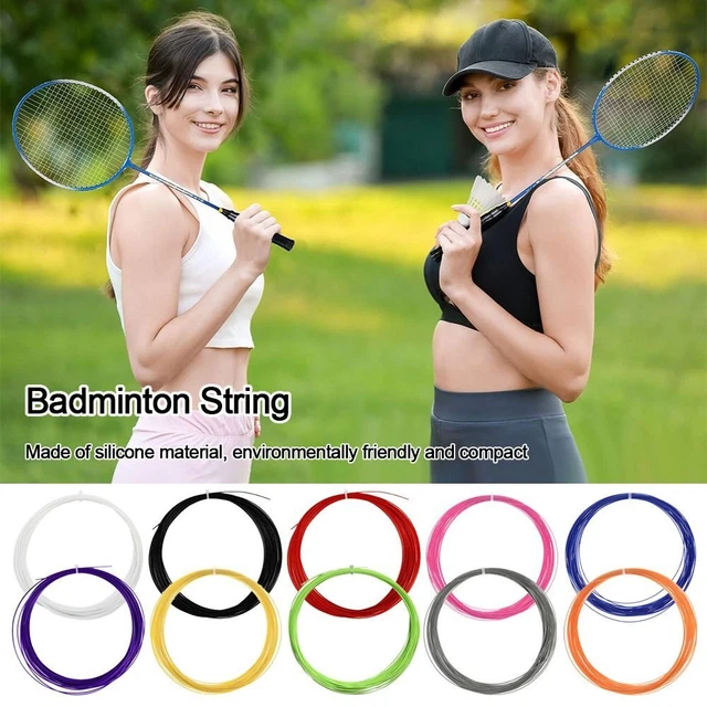 SHOCK-ABSORBING BADMINTON STRING Badminton Racket Line Outdoor Sport $5 ...